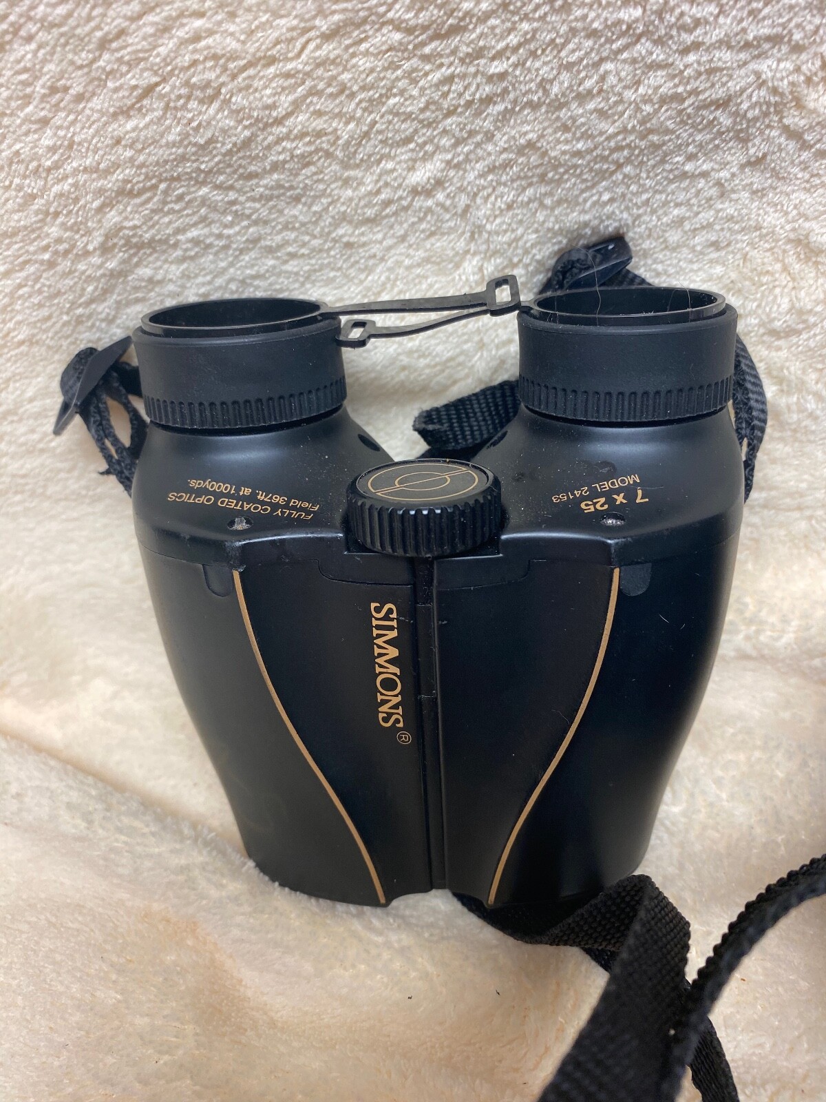 Simmons Binoculars 7x25 Compact Fully Coated Optics Model 24153 w/ Case ...