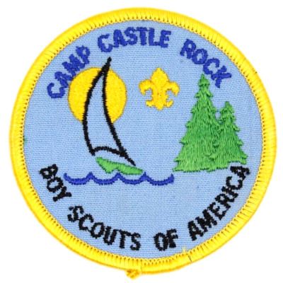 Yellow Border Camp Castle Rock Four Lakes Council Patch Wisconsin WI ...