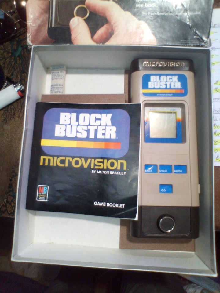 microvision block buster game console | eBay