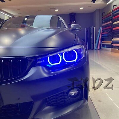 Blue Angel Eyes DRL Boards For 2018 BMW F80 M3 F32 F82 M4 F36 LCI LED ...
