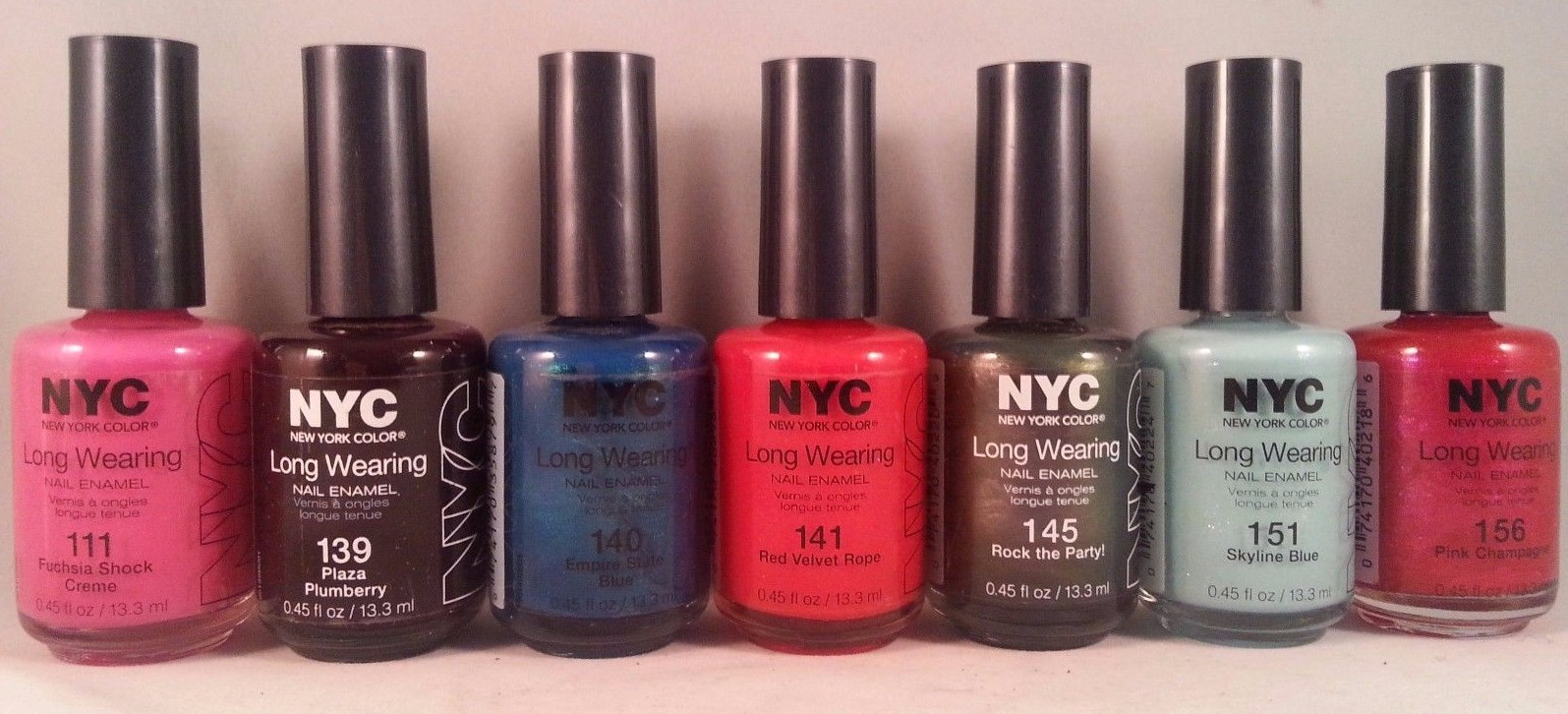 NYC New York Color Long Wearing Nail Enamel BUY 2 GET 1 FREE ADD 3 ...