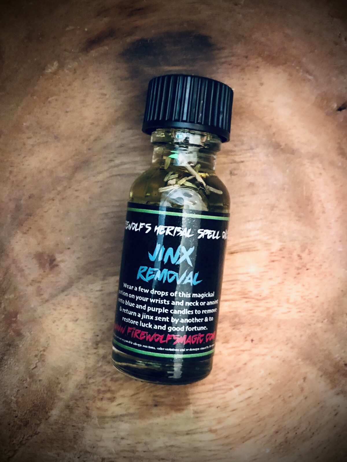 Jinx Removal Ritual Oil - Handmade, Organic, Wicca, Witchcraft, Hoodoo ...
