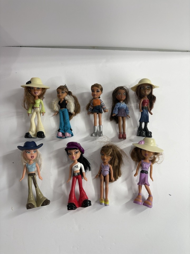 2001 First Ed Sasha, Yasmin, Jade Bratz Dolls, Lil’ Bratz Lot, And ...