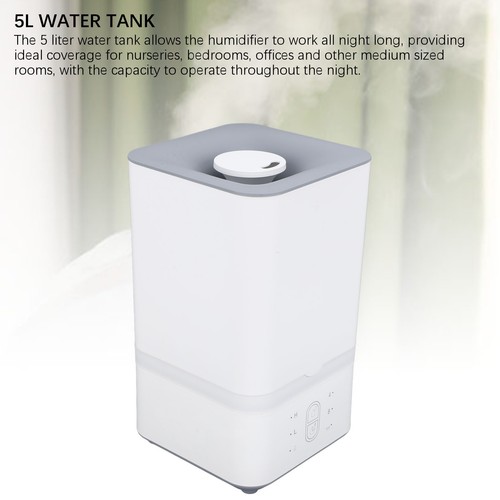Humidifier 5L Large Capacity Fragrant Oil Diffuser Timer Automatic Shut ...