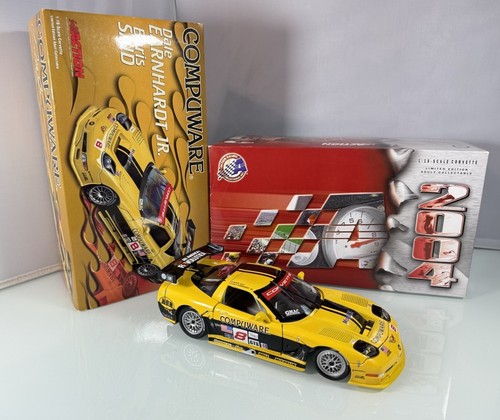 Action 1:18 Diecast 2004 Corvette C5-R Compuware #8 Dale Earnhardt Jr ...