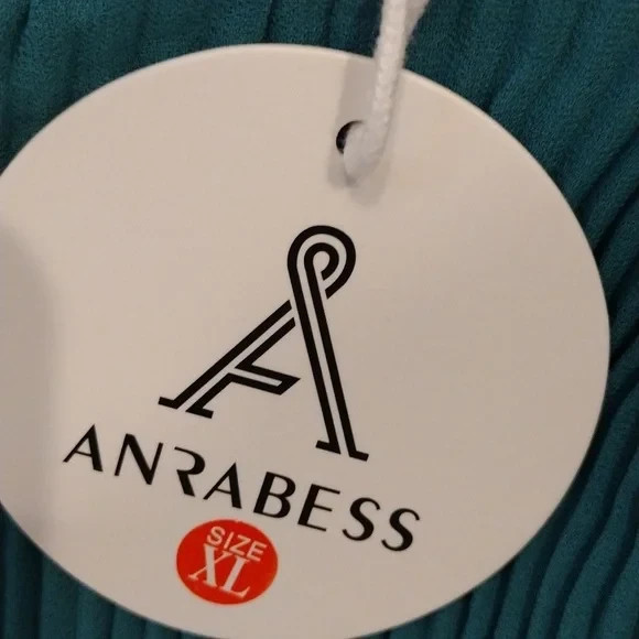 Anrabess Pleated Chiffon Dress SIZE XL | eBay