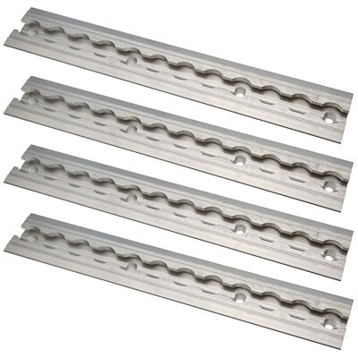 USCC 12" Flanged L Track - Secure Motorcycle, ATV, UTV, and More - 4PK ...