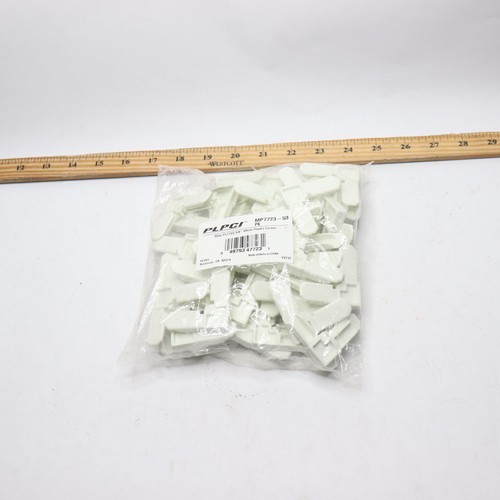 (50-Pk) PLPCI Screen Frame Corner Plastic White 3/8 x 3/4 MP7723-50 ...