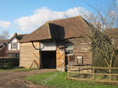 Photo 6x4 Timber barn on Forstal Road Egerton Forstal A compact hay ...