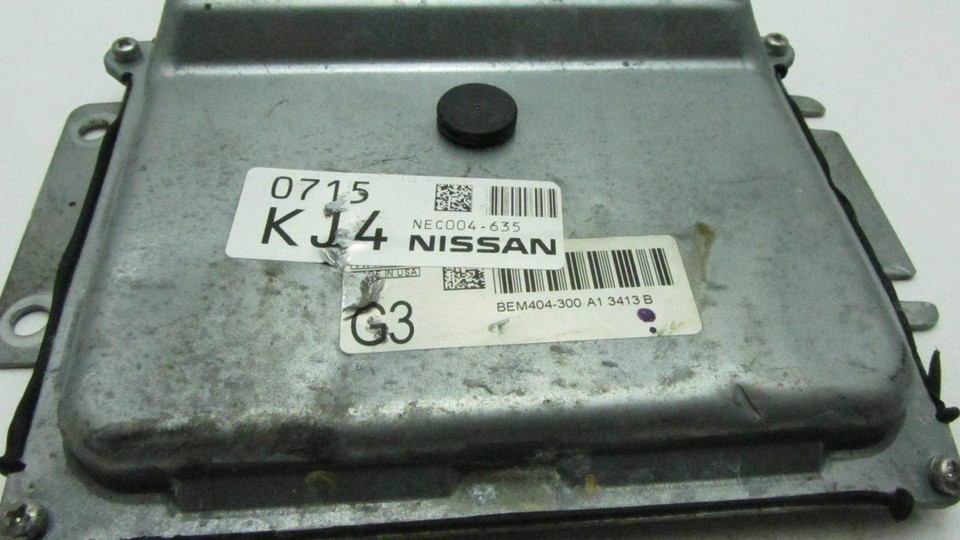 13 14 15 ALTIMA SENTRA BEM404-300 A1 COMPUTER ENGINE CONTROL ECU MODULE ...