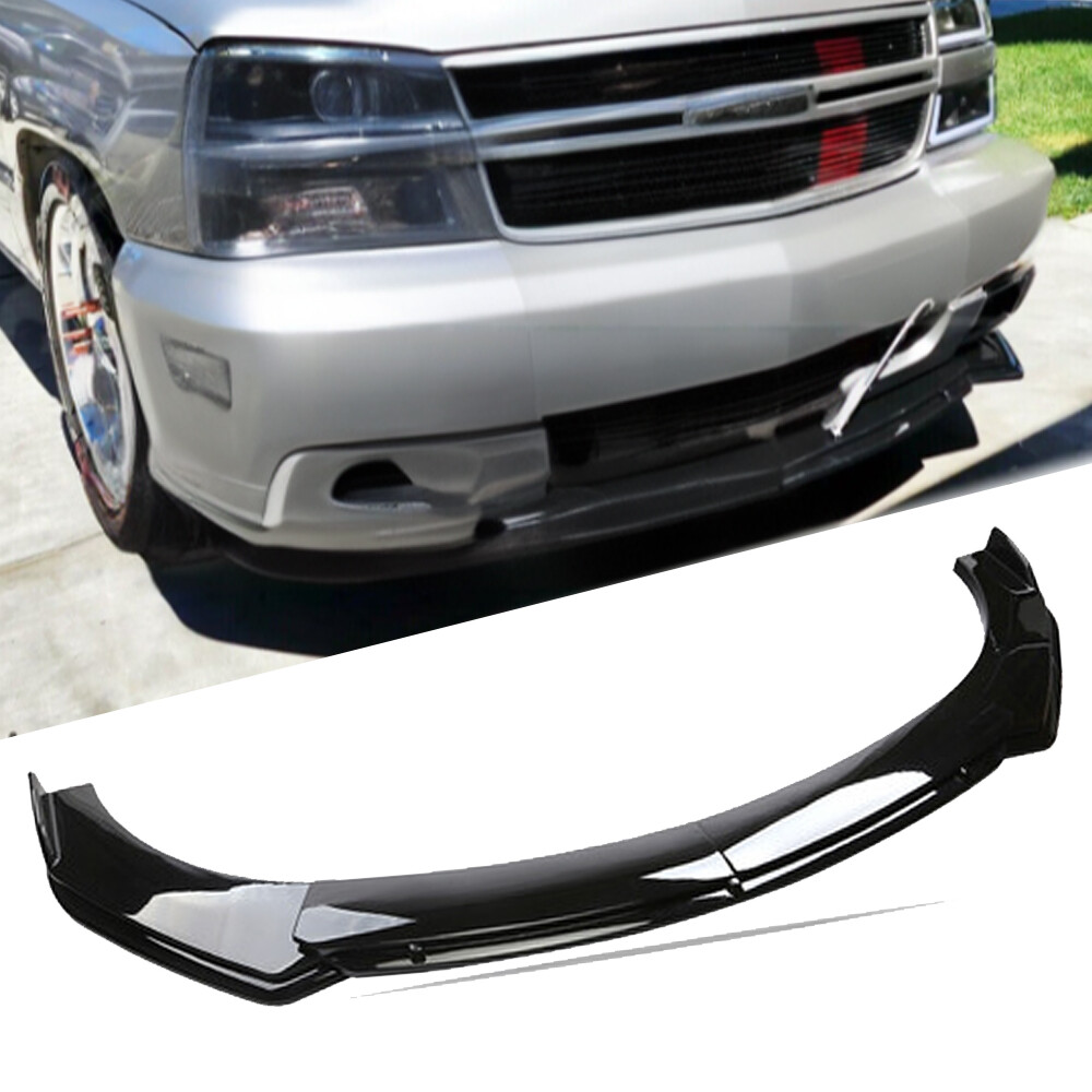 For Silverado 1500 SS 99-06 Front Bumper Chin Lip Splitter Diffuser ...