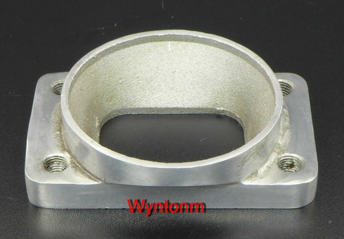 T3 GT30 GT35R GTX30 Turbo Inlet To 3" Mild Steel Pipe Weld On Tapped ...