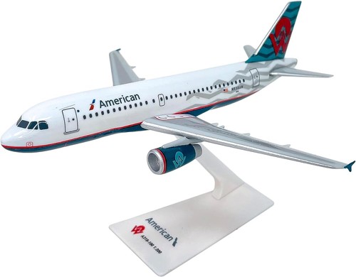 Flight Miniatures American America West Airbus A319-100 Desk Display 1/ ...