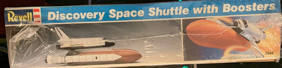 REVELL DISCOVERY SPACE SHUTTLE WITH BOOSTERS NASA MODEL KIT 4544 | eBay