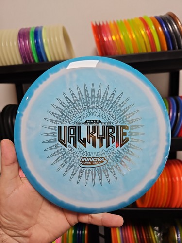 Innova Halo Star Valkyrie Light Blue Teal 173-175g #4 Disc Golf driver ...