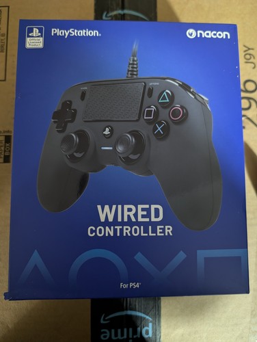 Nacon Wired Controller for PlayStation 4 PS4 and PC Black NEW SEALED | eBay