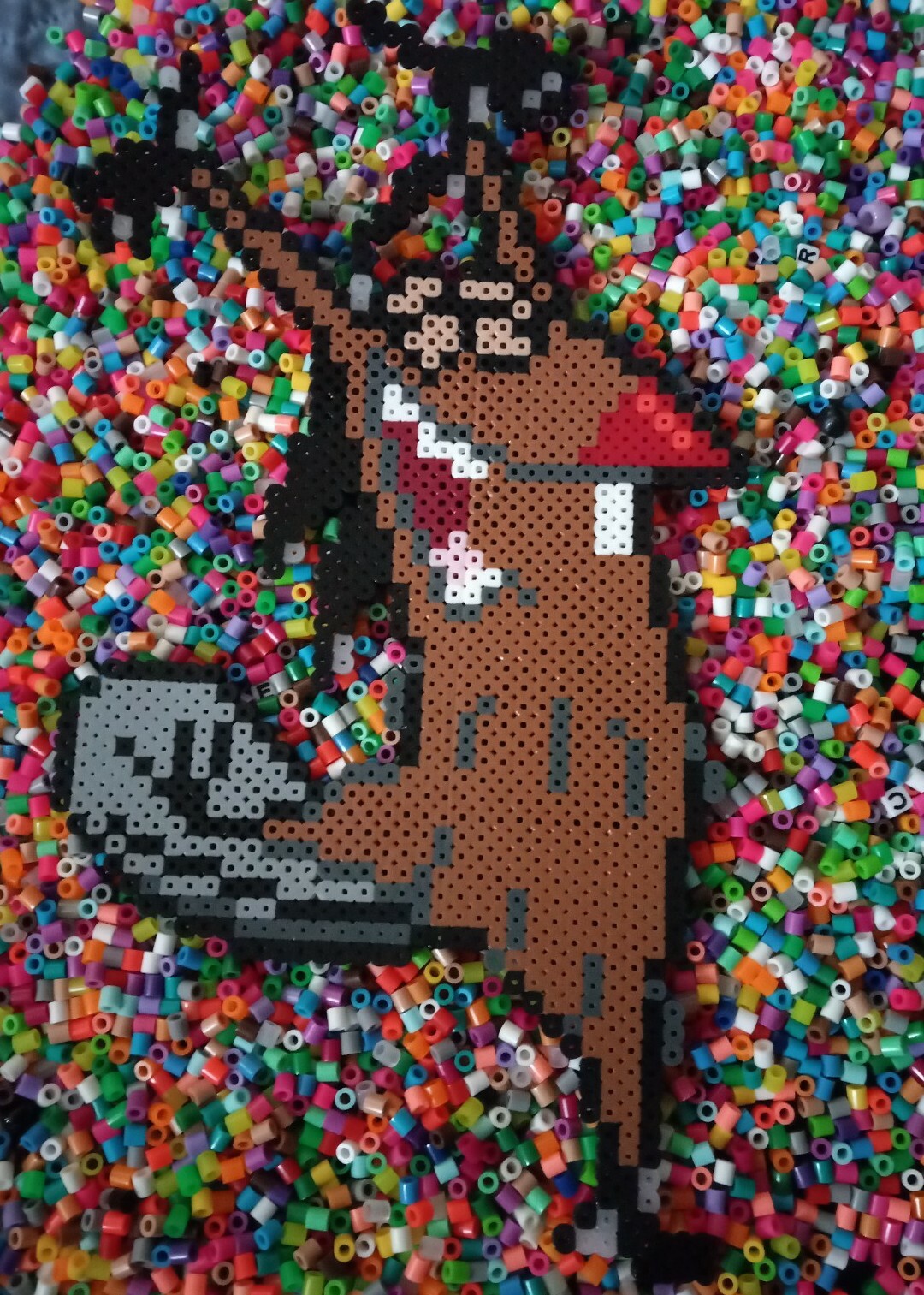 Daggett Beaver Perler Bead Pixel Art | eBay