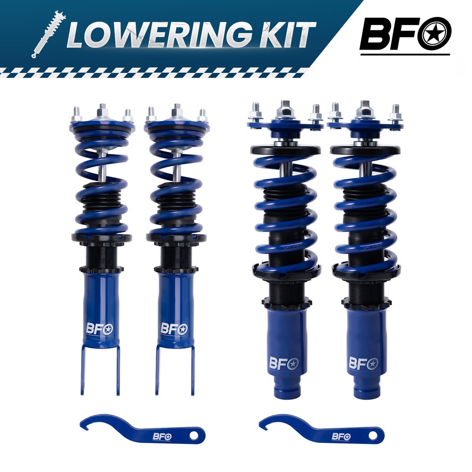 1996-2000 Honda Civic Front Coilovers for Honda Civic 96-00 Suspension ...