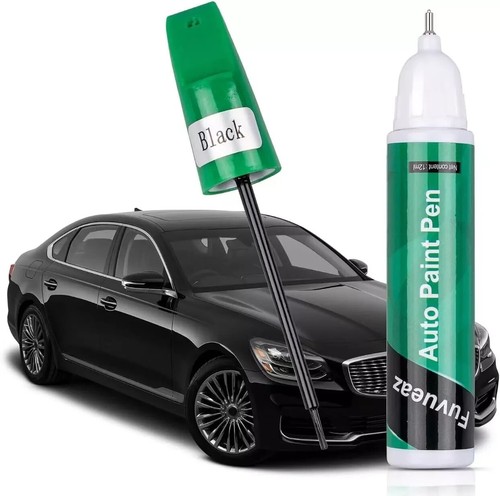 Gloss Black Body Wheel Rim Touch Up Paint Repair Kit Universal for Car ...