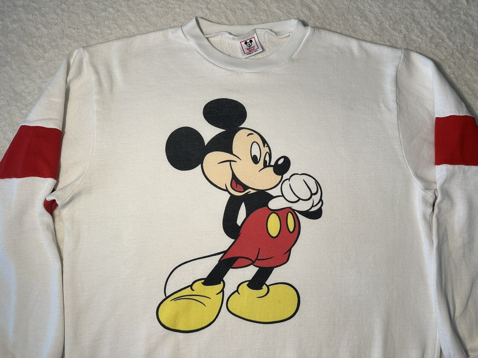 Vintage 1980s 80s Mickey Mouse Walt Disney Wear Color… - Gem