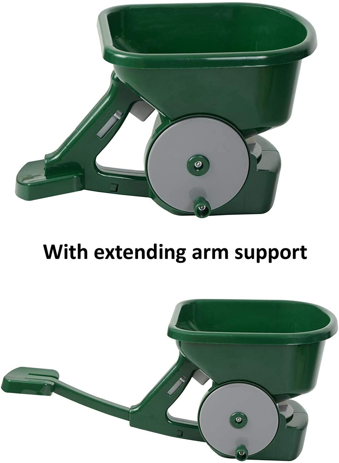 Grass Seed Spreader Weed And Feed Lawn Fertilizer Easy To Use ...