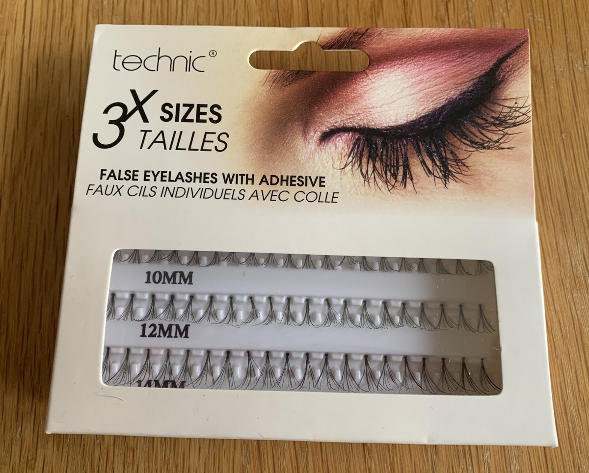 Individual False Eyelashes Quewel Brand New Mixed Color Individual