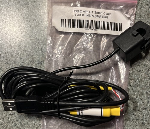 Insight USB 2 wire CT Smart Cable With Clamp. BRAND NEW | eBay