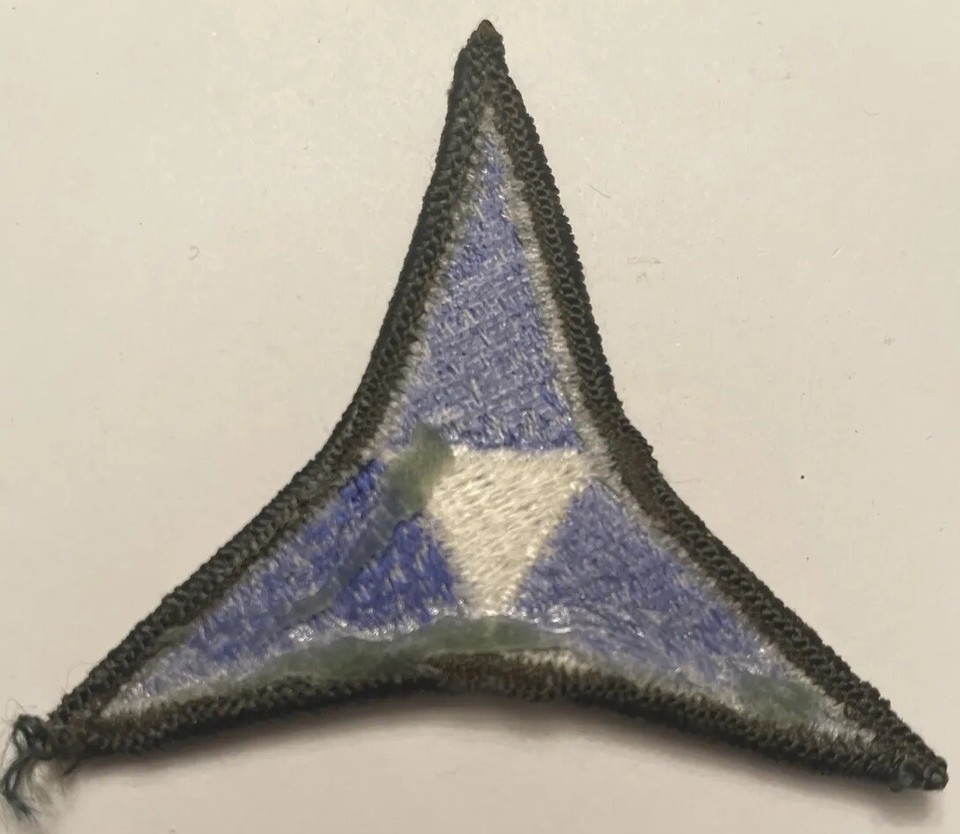 US Army Patch 3rd Corps Embroidered Military Badge Insignia Green Edge ...