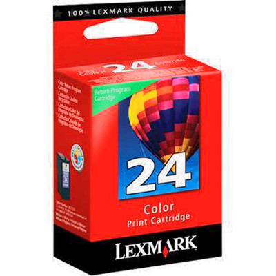 Lexmark 24 18C1524 (#24) Color Genuine Ink Cartridge New For X3430 ...