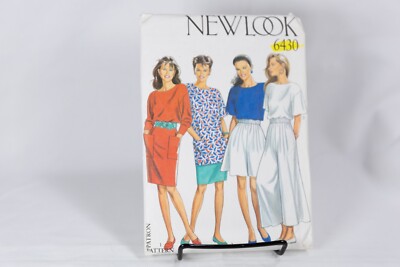 NEW LOOK Misses Dress Skirt Trousers Shorts Pattern 6430 Size 8 10 12 ...