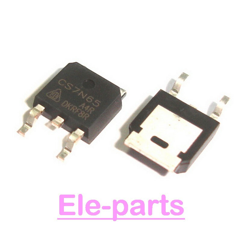 5 PCS CS7N65A4R TO-252 CS7N65 A4R N-channel Enhancement Mode Power ...