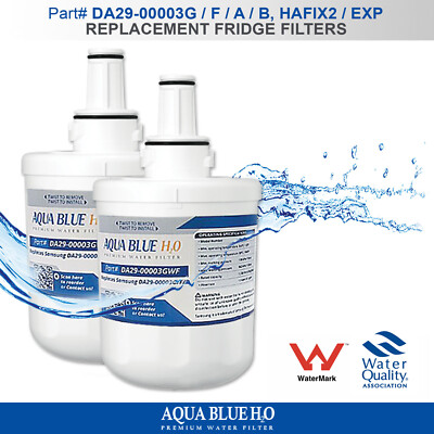 2 PACK SAMSUNG FRIDGE FILTERS MODEL SUIT FOR DA29-00003G &DA29-00003F ...