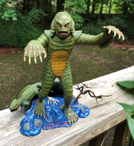 Vtg Monogram Aurora CREATURE FROM THE BLACK LAGOON MODEL Professionally ...