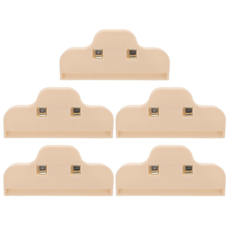 5pcs Food Bag Clips Chips Bag Closers Mini Clothes Pins Food Sealing ...