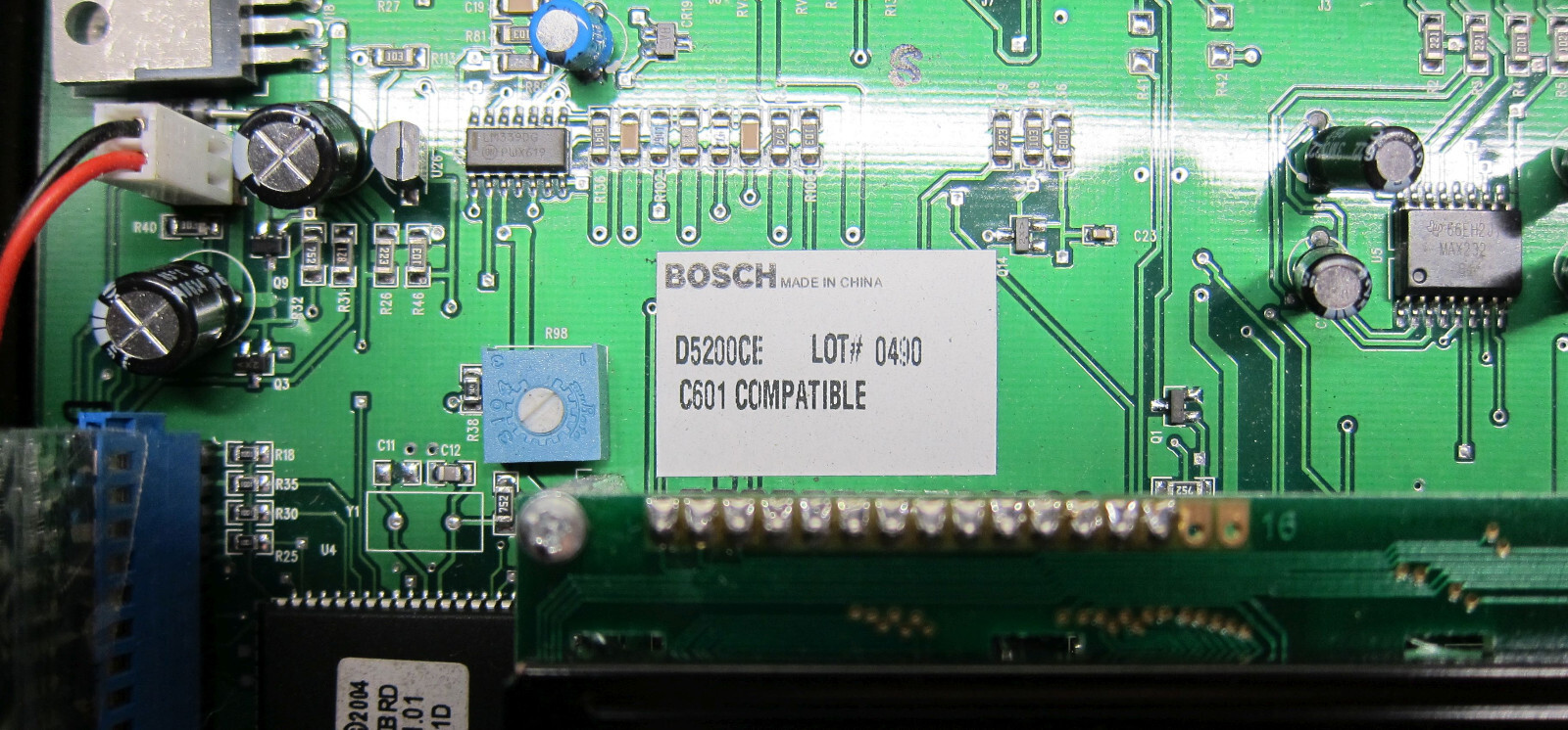 Genuine Bosch Radionics D5200 Alarm Programmer (No Battery) | eBay