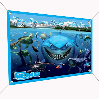 Finding Nemo Vinyl Indoor/Outdoor Banner Sign Poster 30" x 24 ...