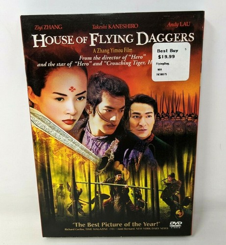 House of Flying Daggers (DVD, 2005) with Slipcover 43396091788| eBay