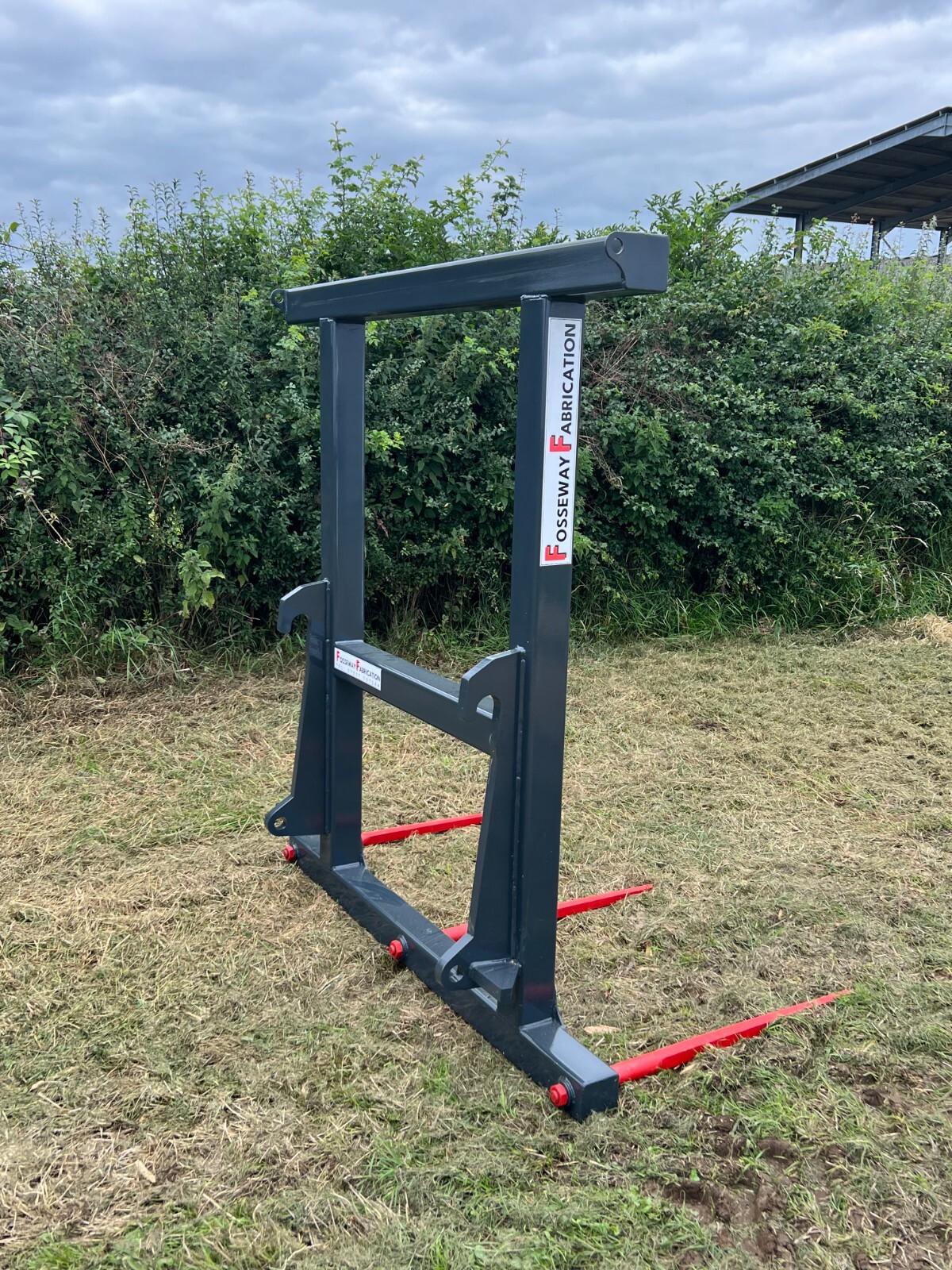 NEW Heavy Duty JCB Q FIT Telehandler Bale Spike for 3 x Big Bales ...