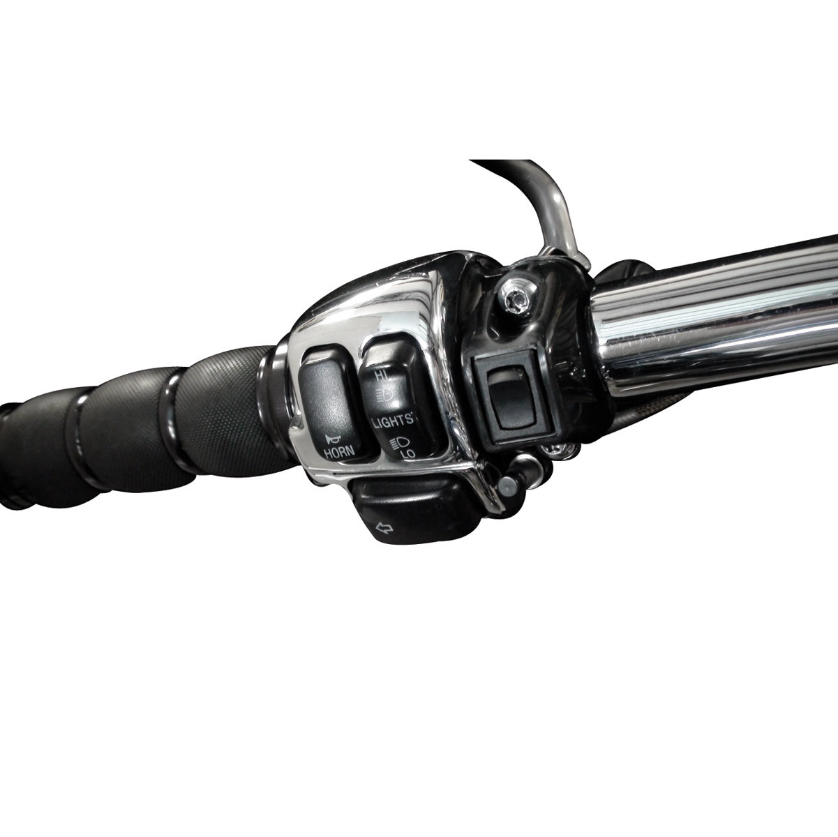 HARLEY AIR RIDE SUSPENSION HANDLEBAR SWITCH BLACK | eBay