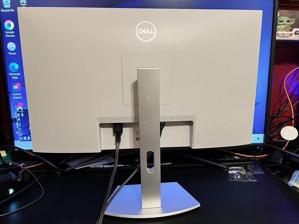 DELL S2722QC 27" Monitor USB-C 4K UHD 3840 x 2160 60Hz 4ms IPS AMD ...