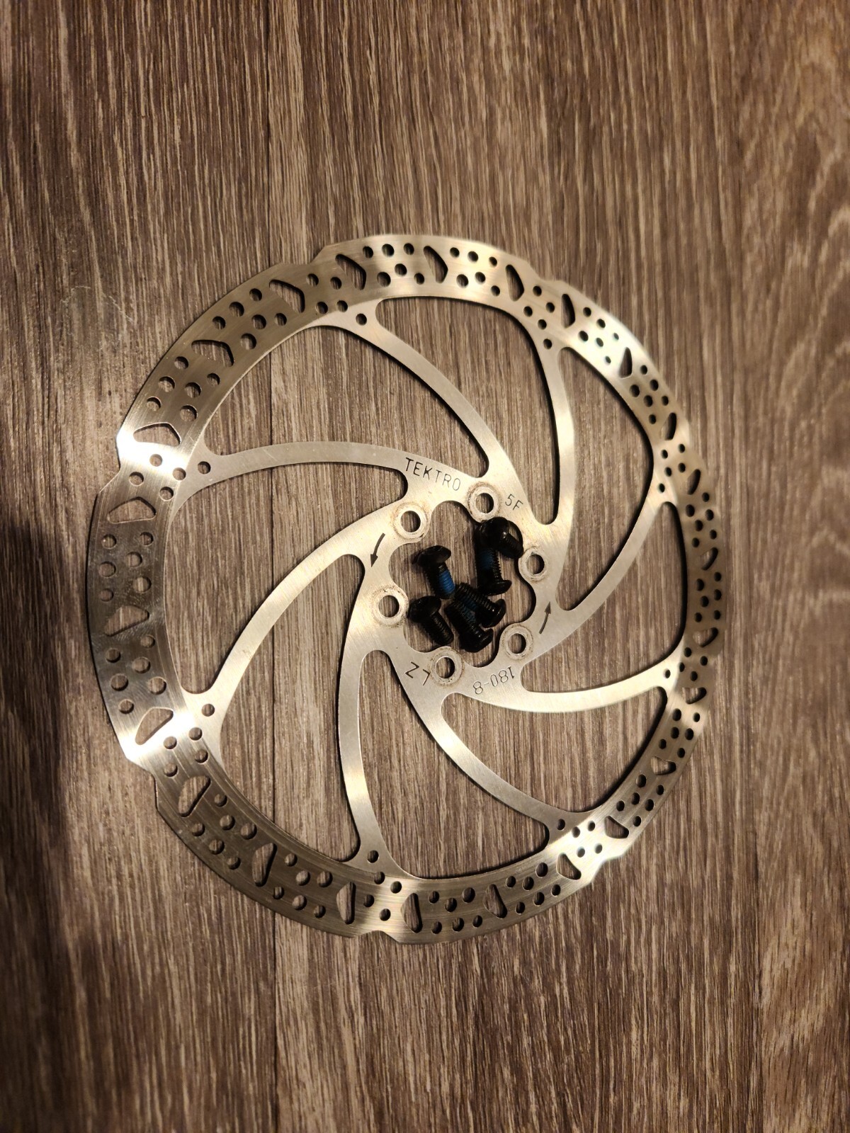 2 Tektro Disc Brake Rotors 160 180mm | eBay