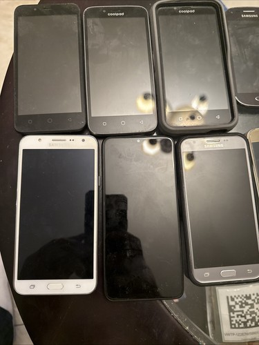 lot of phones working Assorted Cellphone 8 Metropcs& T-mobile ...