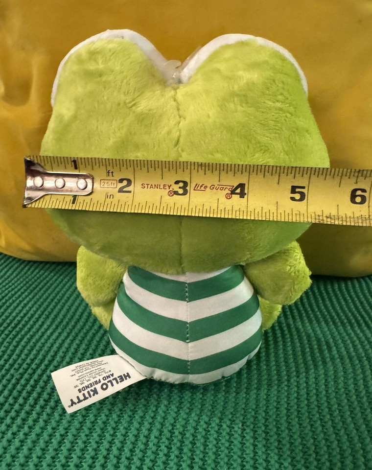 Sanrio Hello Kitty and Friends 8" Kero Keroppi Stuffed Animal Plush ...