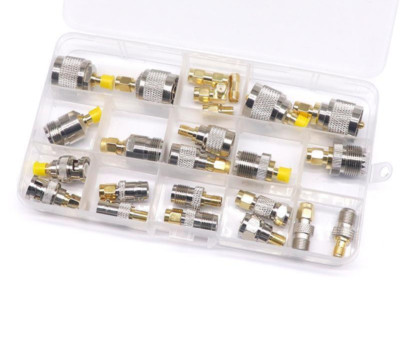 SMA Series Coaxial RF Adapter with Box Test Head Connector N UHF BNC ...