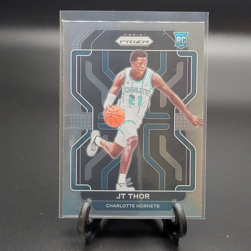 2021-22 Prizm NBA Basketball JT THOR #272 Base Rookie RC Charlotte ...