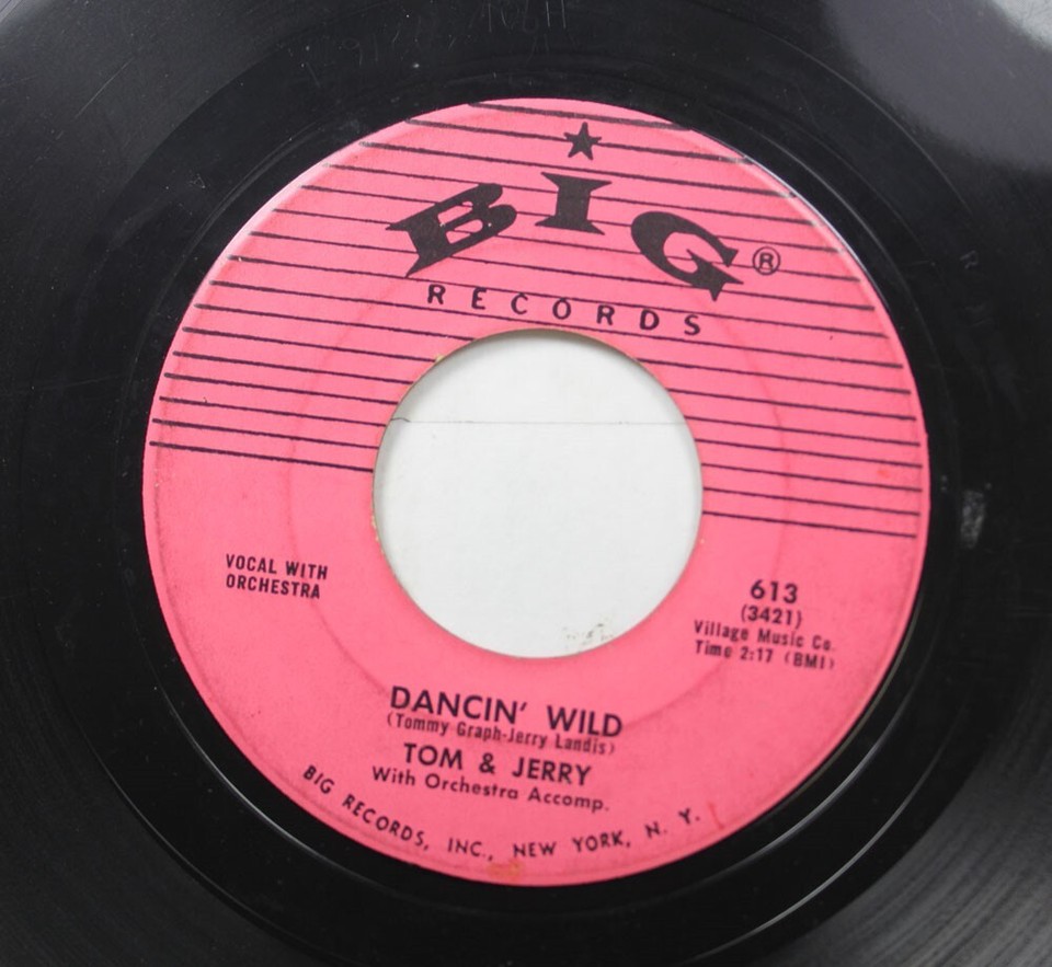 50'S & 60'S 45 Tom & Jerry - Hey, Schoolgirl / Dancinâ€™ Wild On Big ...
