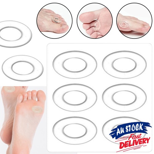 Instant Pads Gel Silicone Plaster Shoes Corn Cushion Pain Relief Patch ...