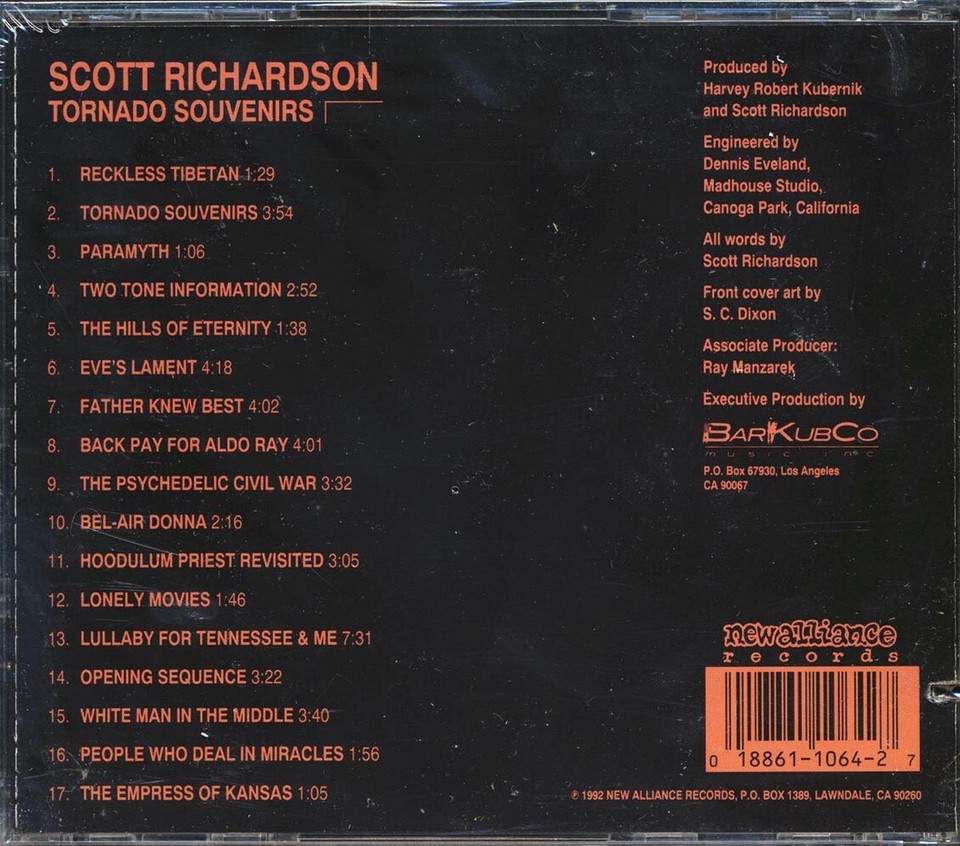 CD Scott Richardson - Tornado Souvenirs | eBay