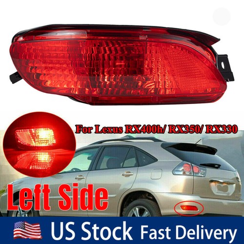 Rear Left Side Marker Bumper Light Red for 04-06 Lexus RX330 06-08 ...