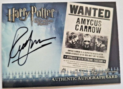 Harry Potter and the Half Blood Prince Amycus Carrow autograph card ...
